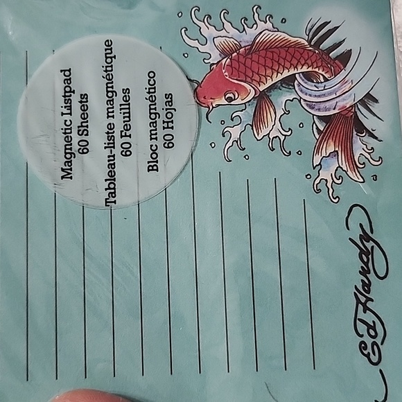 Ed Hardy | Other | Ed Hardy School Supplies Bundle File Folder Sticky ...